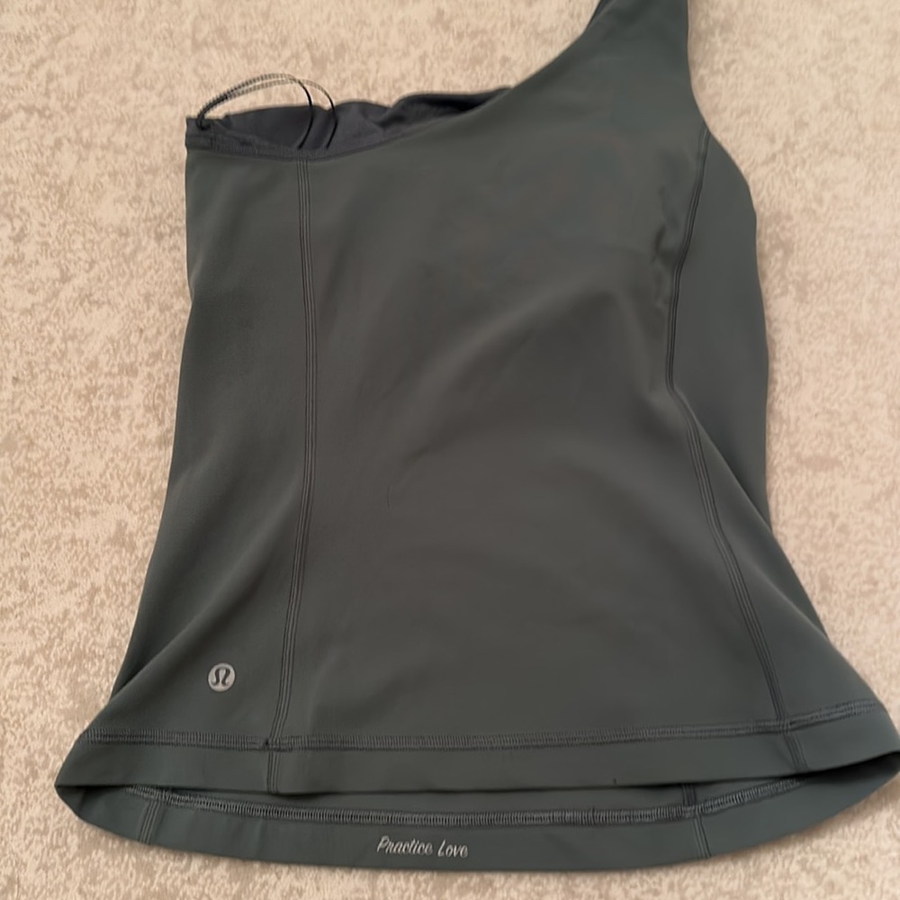 Lululemon Nulu One Shoulder Tank - Gem